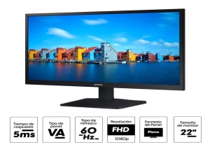 UN MUNDO A UN CLIC DE DISTANCIA - s22a336nhl monitor samsung 22 ...